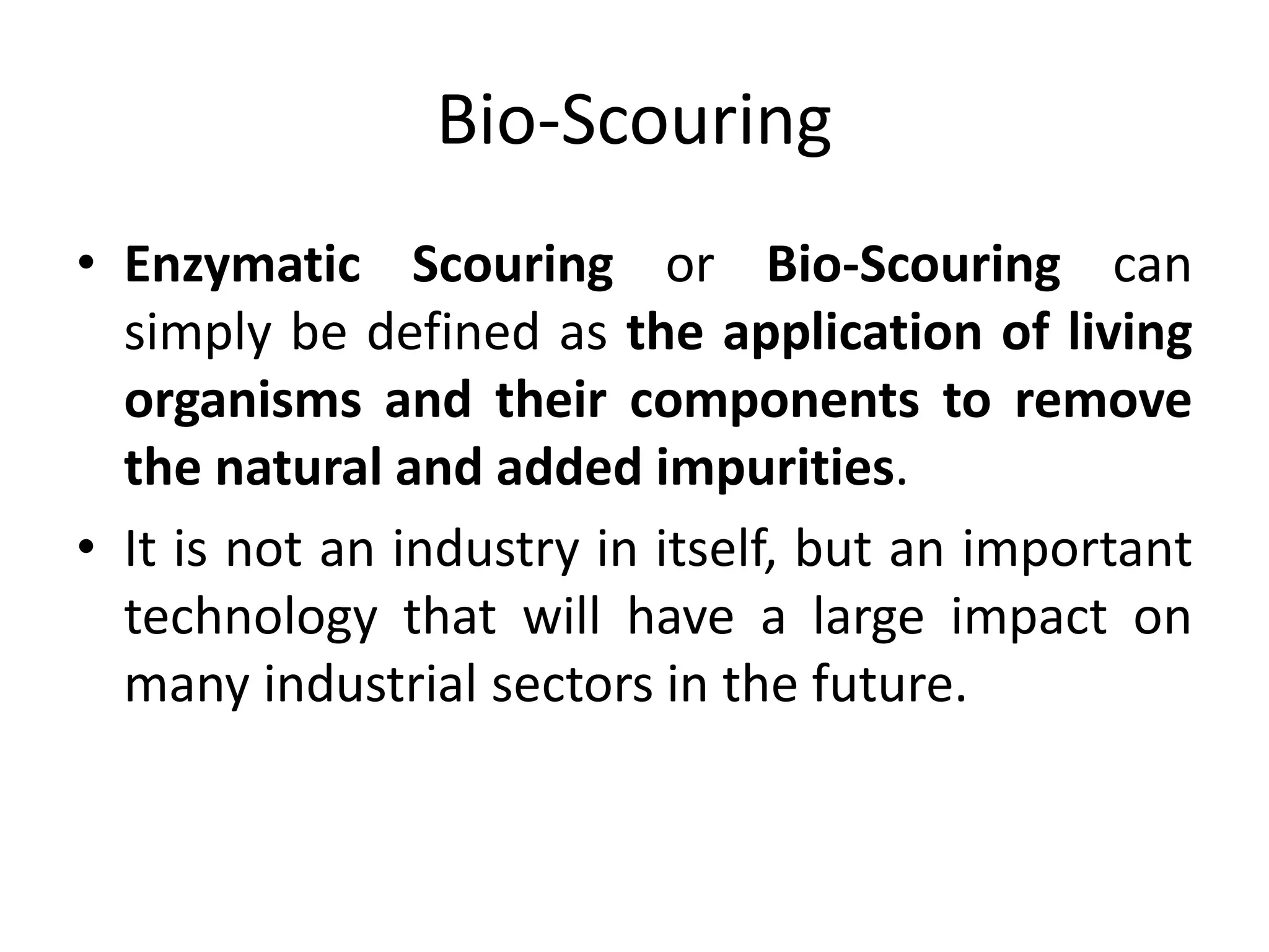 Scouring of cotton and wool fabric with effective scouring method | PPTX