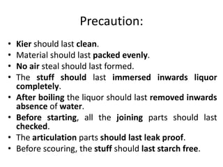Scouring of cotton and wool fabric with effective scouring method | PPTX