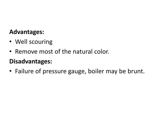 Scouring of cotton and wool fabric with effective scouring method | PPTX