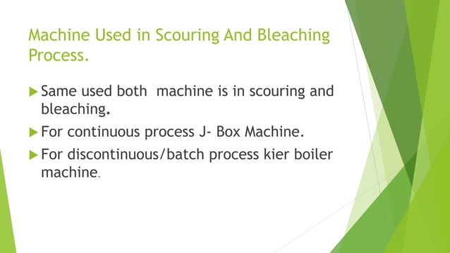 Scouring and bleaching in textiles | PPTX