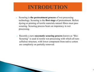 Scouring and bio scouring | PPTX | Shaving | Personal Care