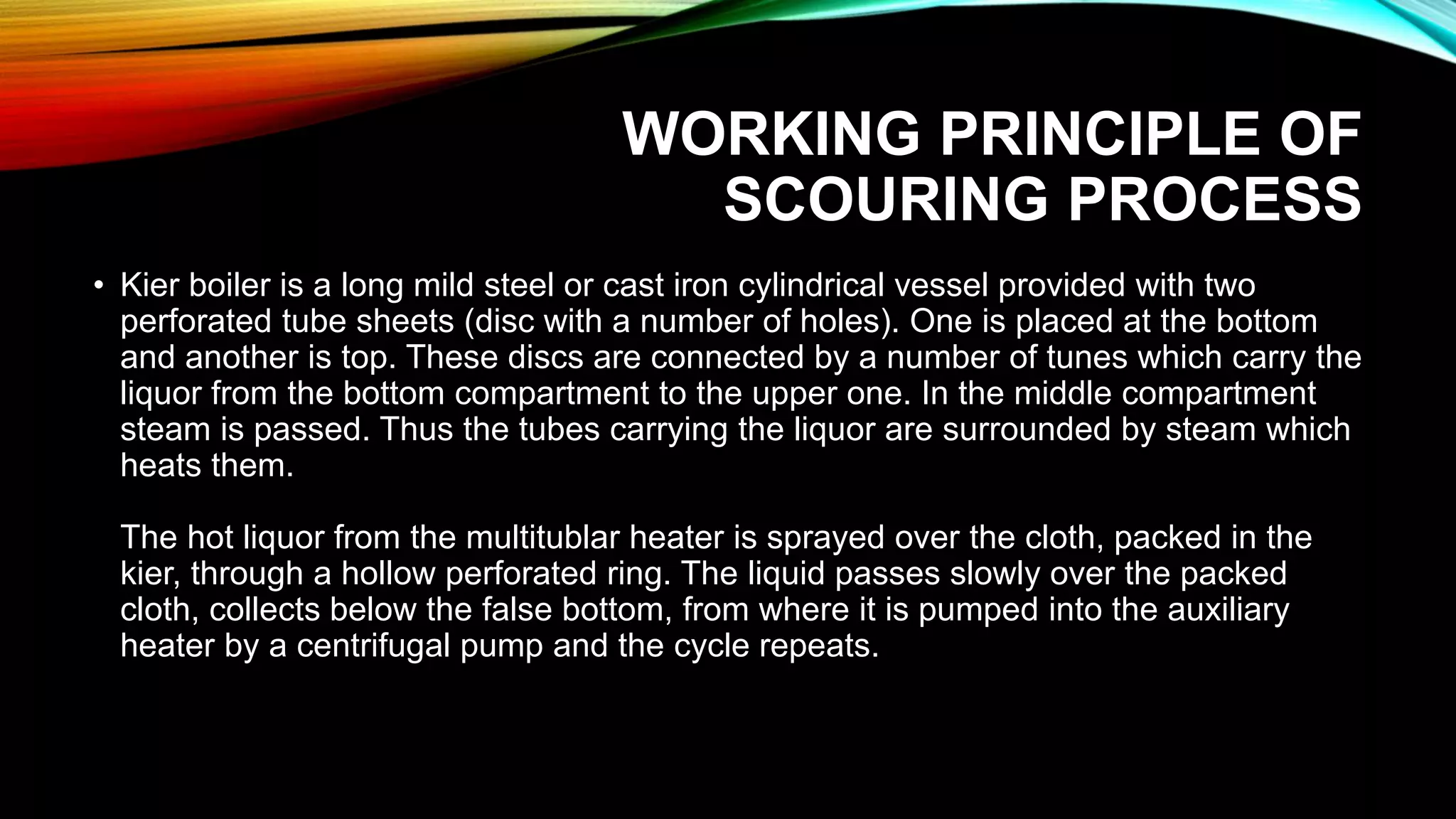 Scouring process | PPTX