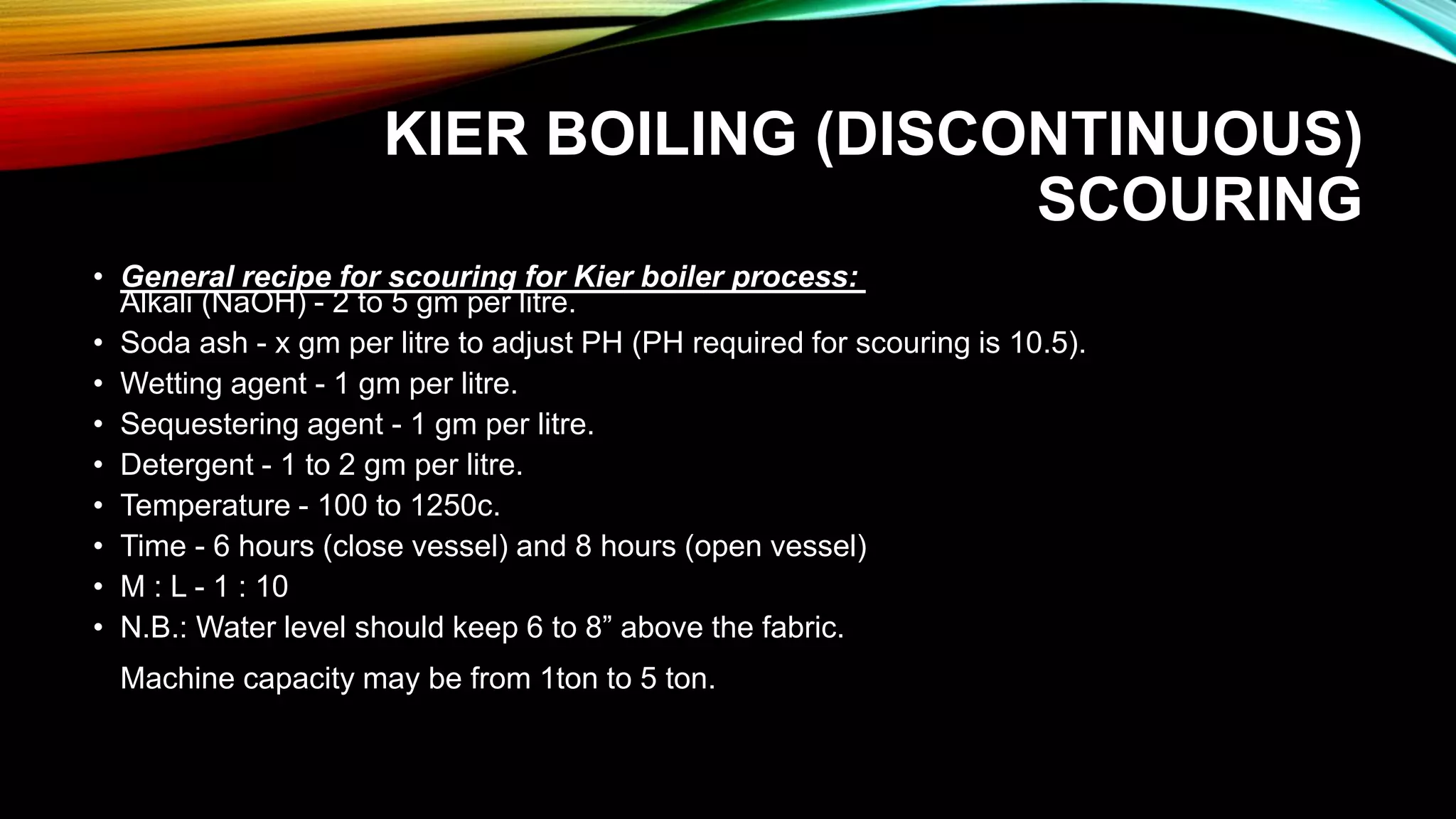 Scouring process | PPTX