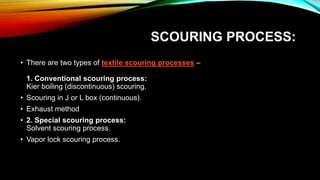 Scouring process | PPT
