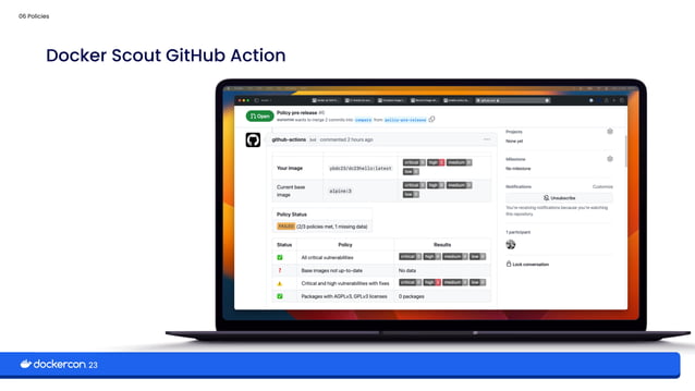 Docker Scout overview - Understand what's in your container | PPT
