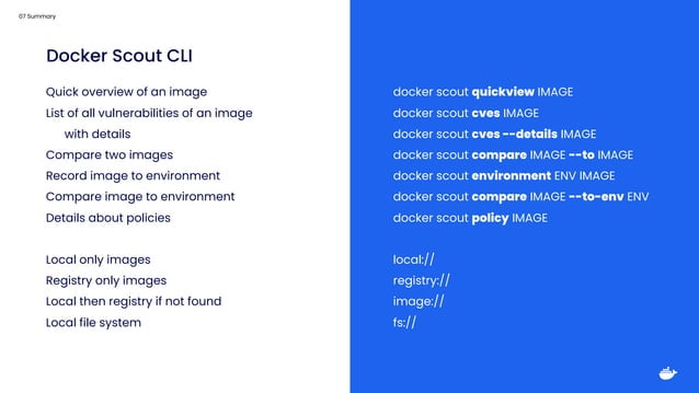 Docker Scout overview - Understand what's in your container | PPT