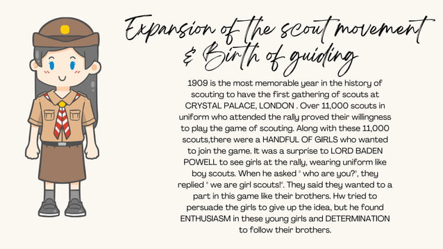 SCOUT AND GUIDE - History and Introduction | PDF