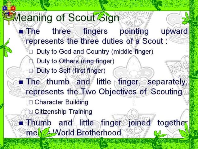 Scout ideals | PPTX