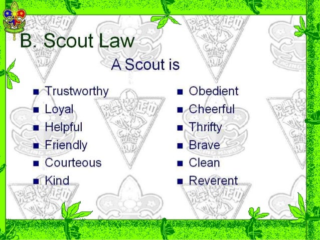 Scout ideals