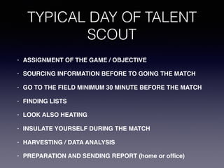 Become a Football Talent Scout | PDF