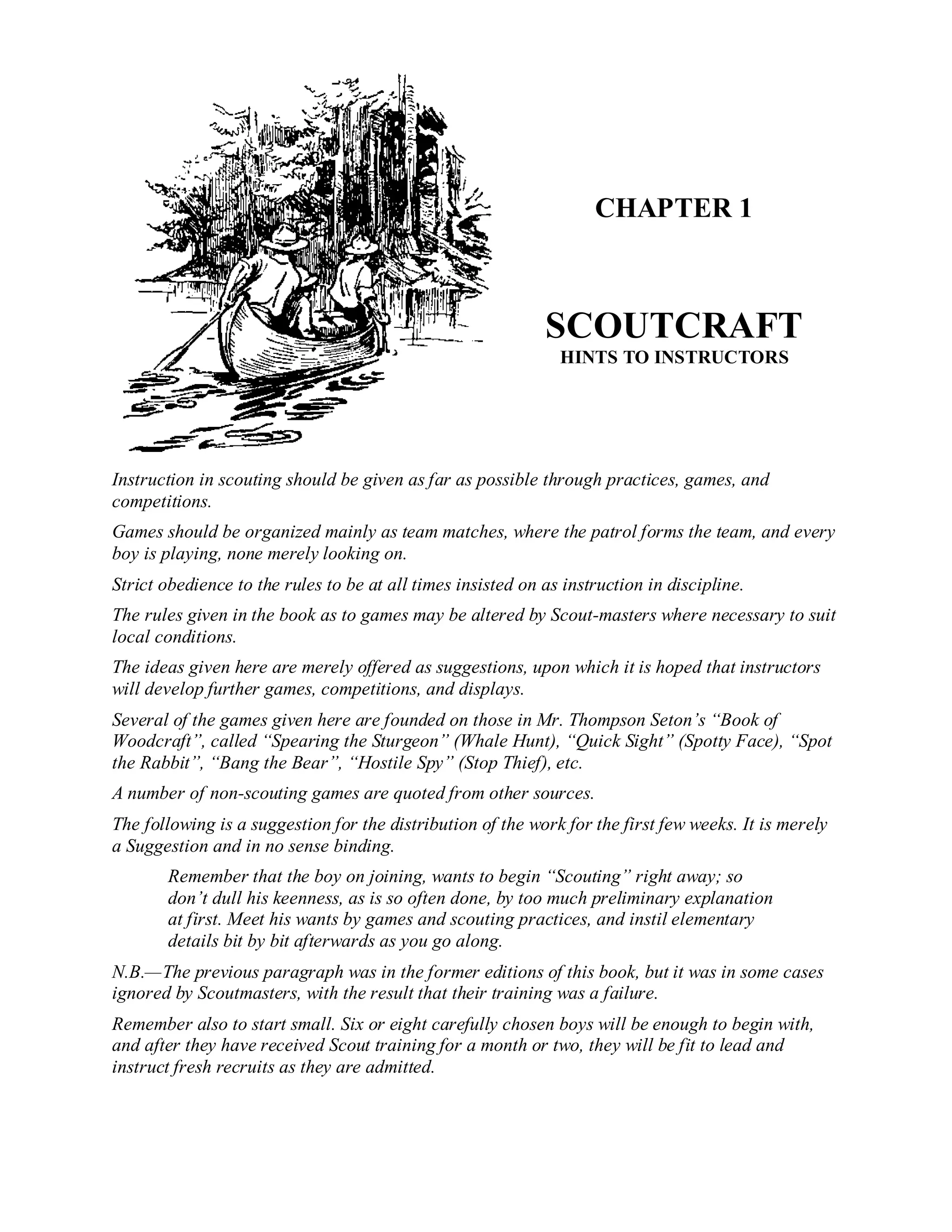 Scouting for boys | PDF