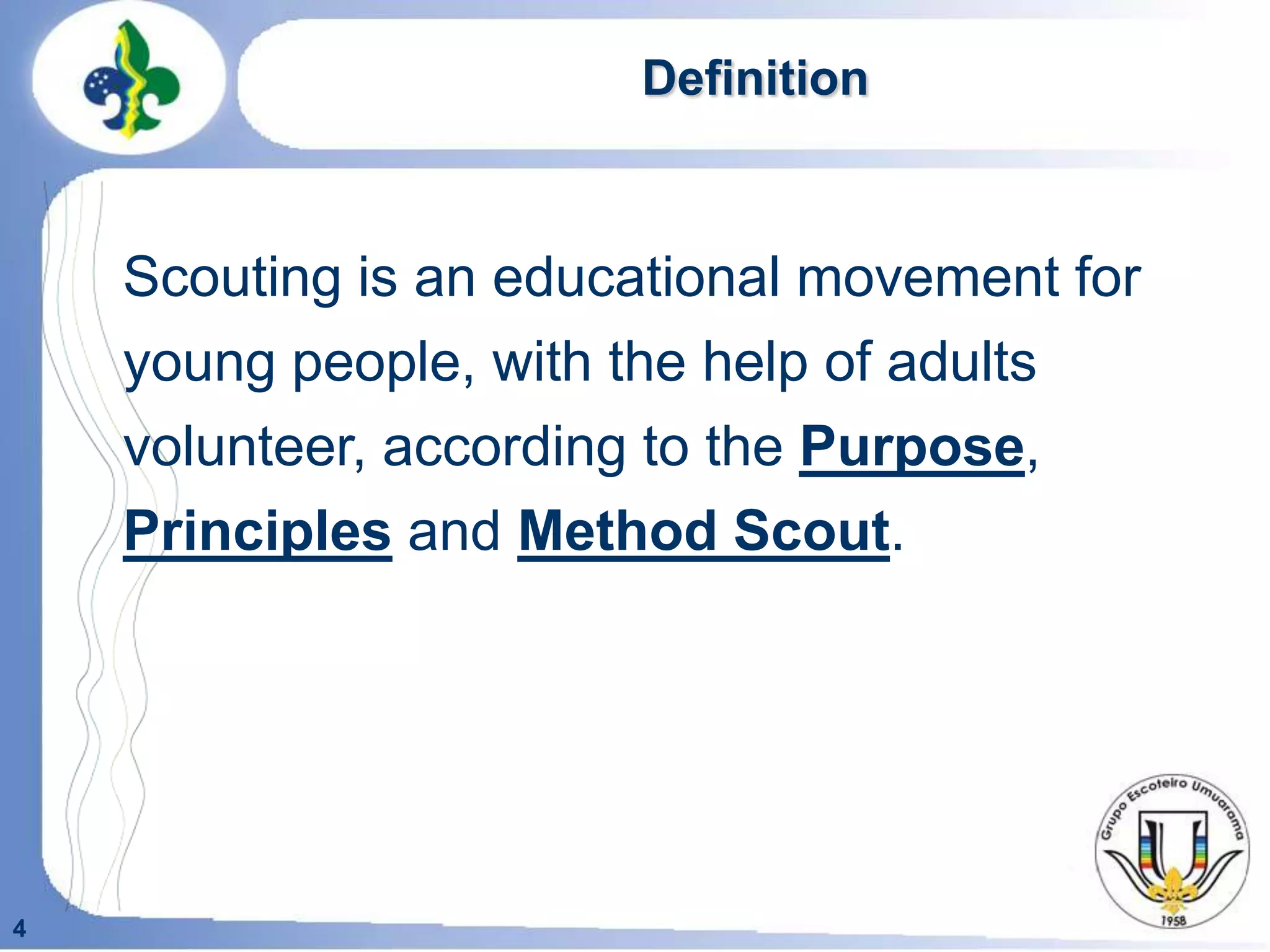 Scouting presentation english version | PPTX