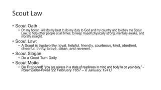 Scouting Principles.pptx | Spirituality | Religion & Spirituality
