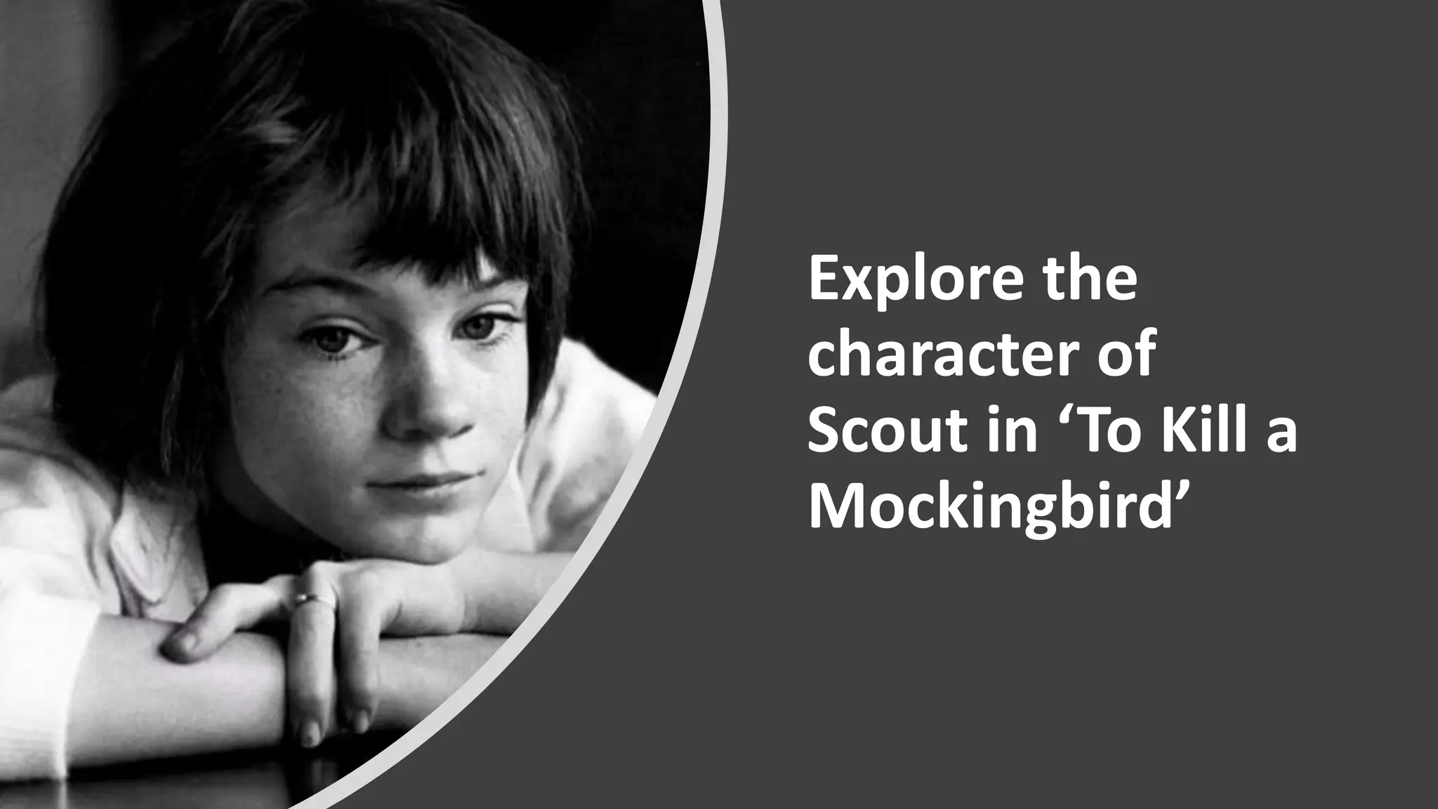 Scout in 'To Kill a Mockingbird' | PPT