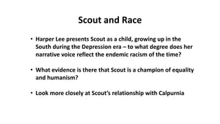 Scout in 'To Kill a Mockingbird' | PPT