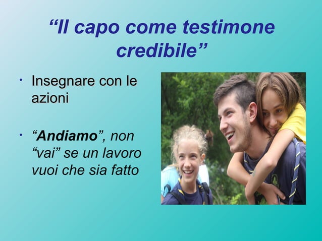 Scoutismo come contronarrazione | PPT