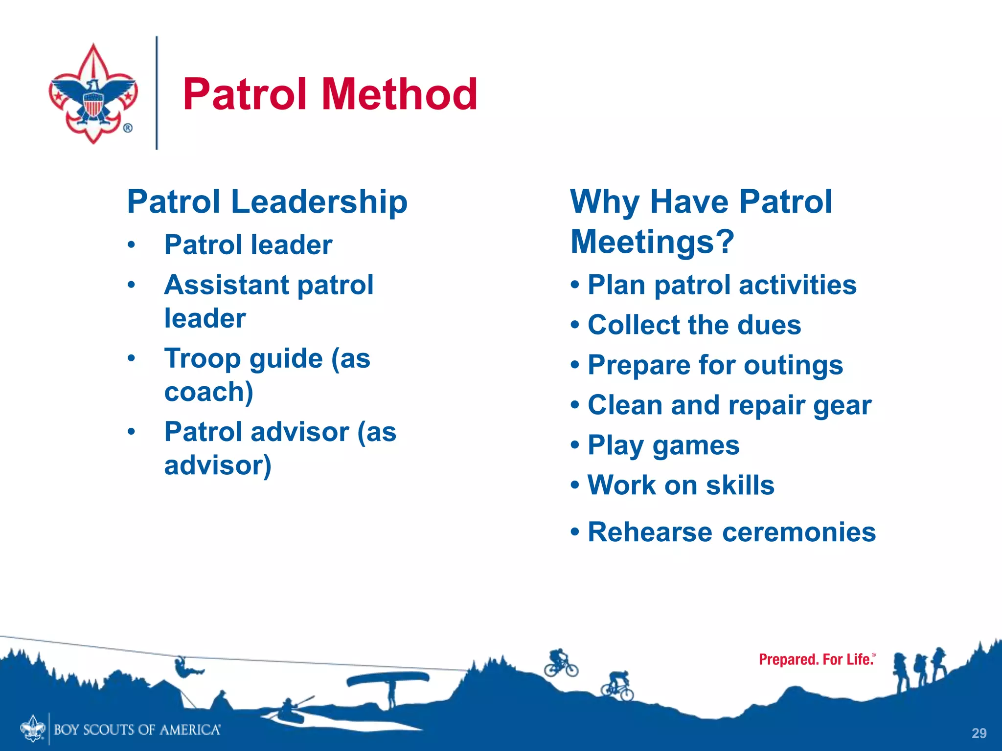 Scoutmaster Position Specific Training | PPT