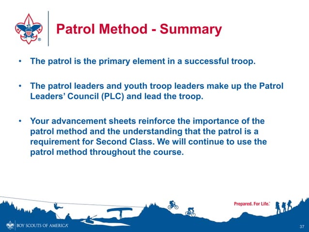 Scoutmaster Position Specific Training | PPT