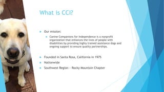 Canine Companions for Independence | PPTX