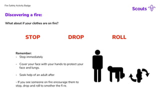 Scouts Fire Safety Badge | PPTX