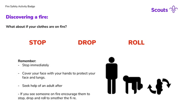 Scouts Fire Safety Badge | PPTX