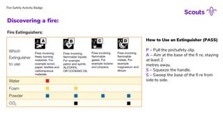 Scouts Fire Safety Badge | PPTX