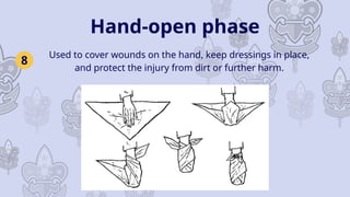 Basic First Aid, Bandaging, and Carries of Scouting | PPTX