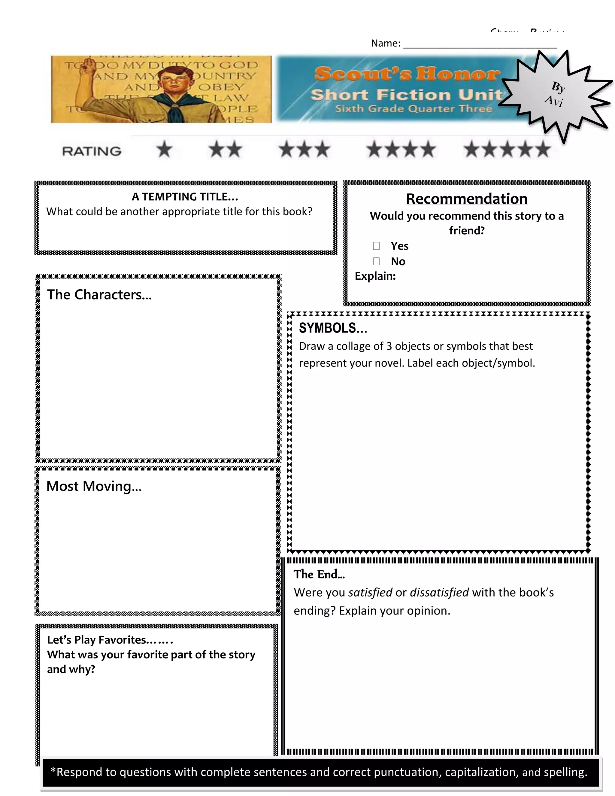 Scout's Honor Review | DOCX