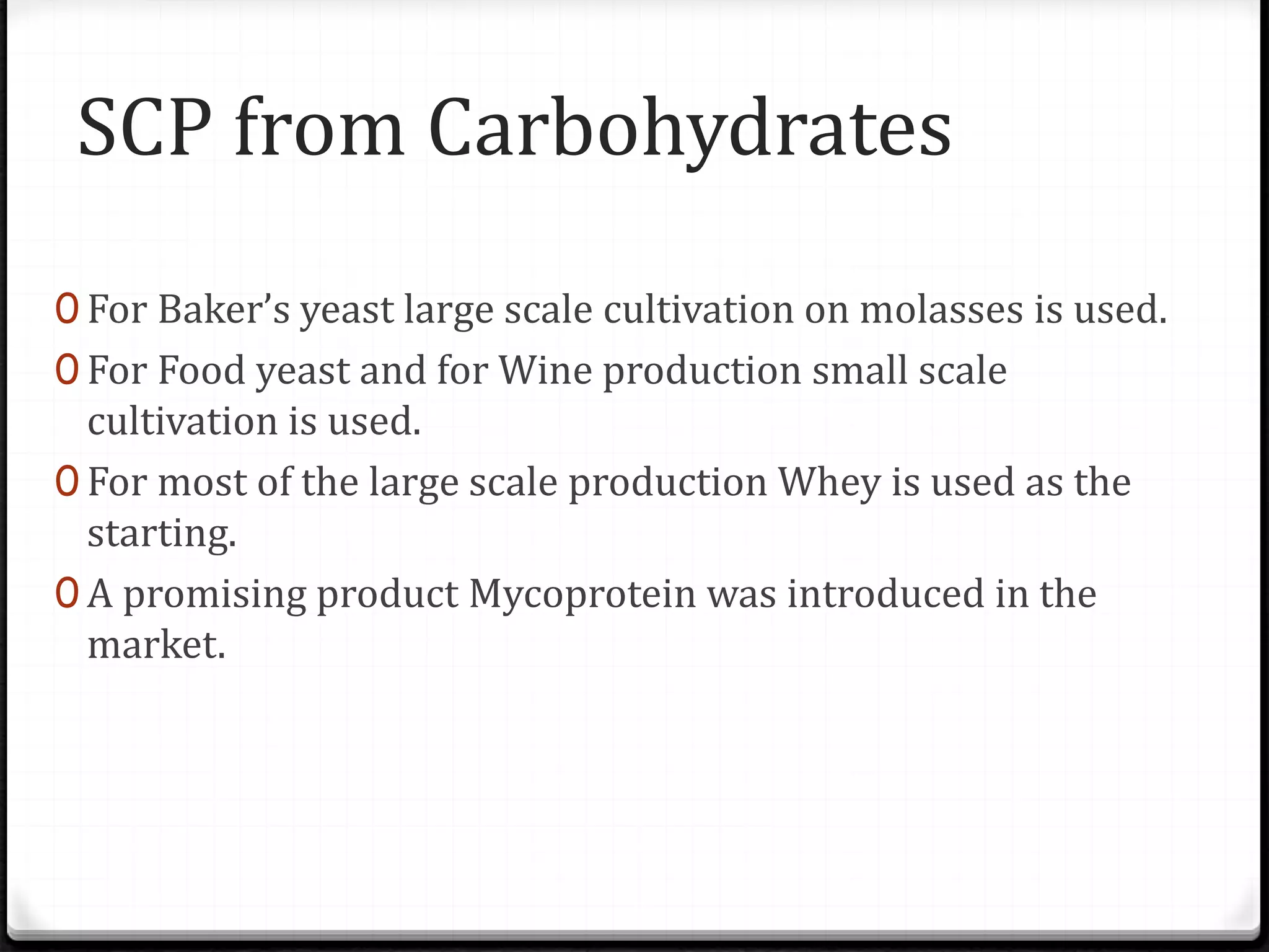 Single Cell Protein(SCP) | PPT