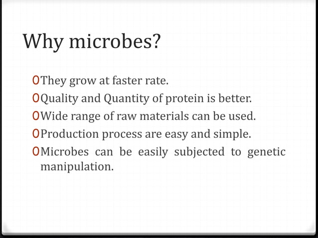 Single Cell Protein(SCP) | PPT