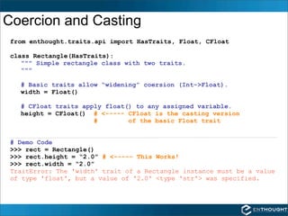 Scientific Computing with Python Webinar: Traits | PDF | Programming Languages | Computing