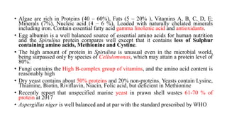Single Cell Proteins | PPTX