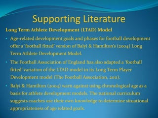 SCP 2012 Presentation - FFA National Curriculum | PPTX | Soccer | Sports