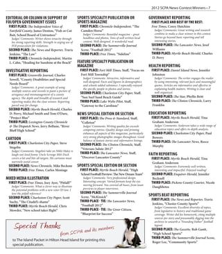 SCPA 2012 Winners' Tabloid | PDF