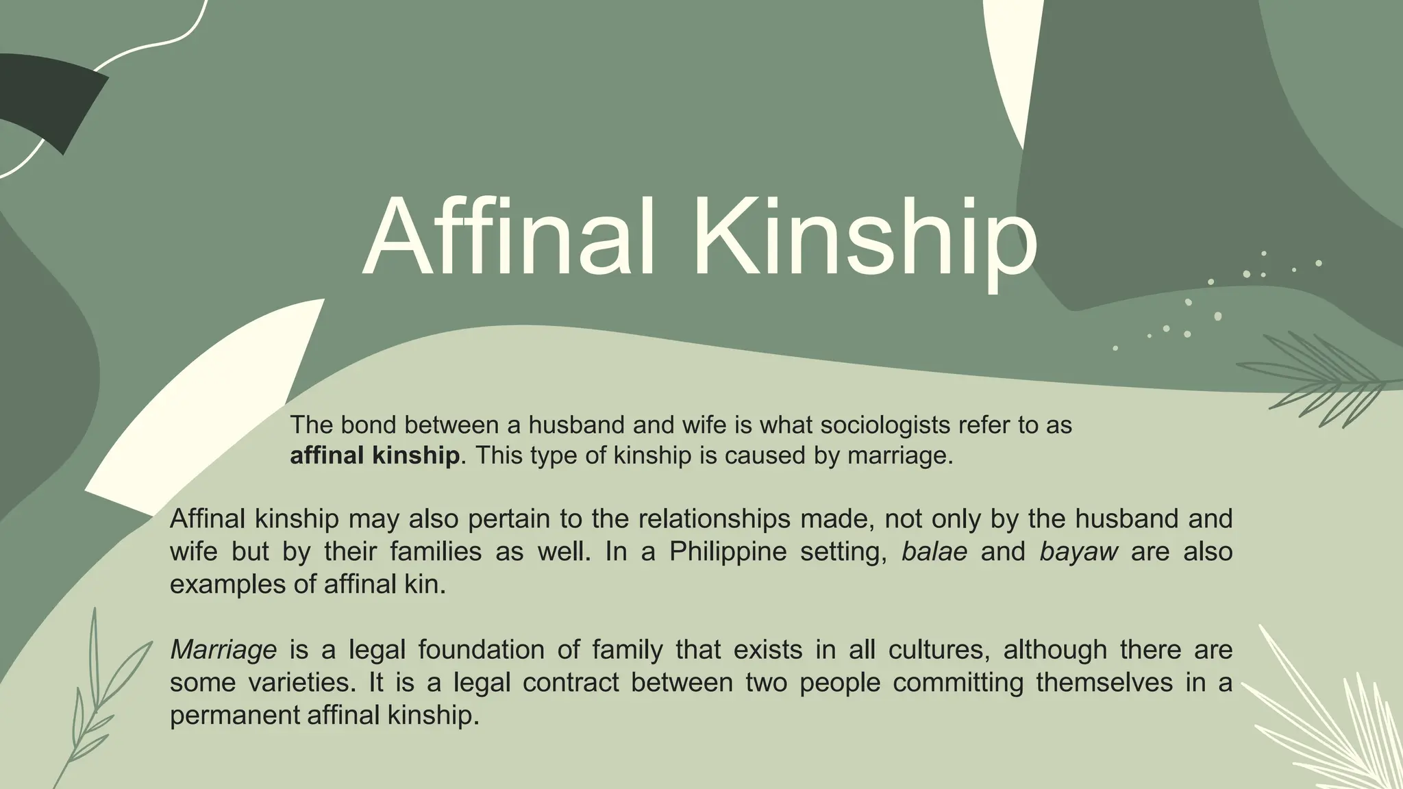 Social, Cultural and Political Institutions | PPTX