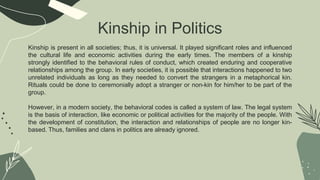Social, Cultural and Political Institutions | PPTX