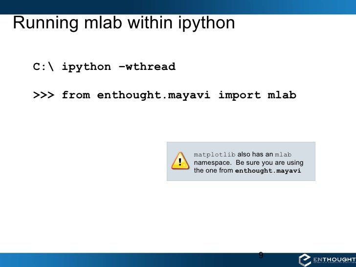 Scientific Computing With Python Webinar March 19 3d Visualization W