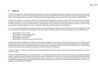 SCP MELCs Briefer for leaners in deped p | PDF