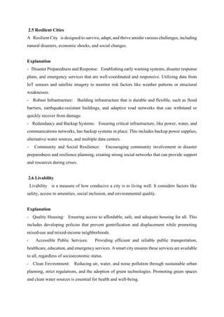 Smart Cities Planning and Management UNIT2 NOTES | PDF