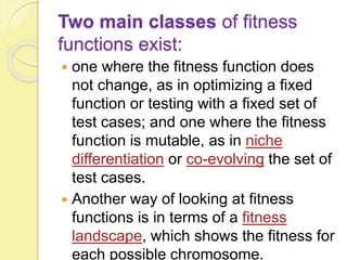 fitness function | PPTX