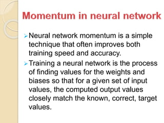 effect of learning rate | PPT
