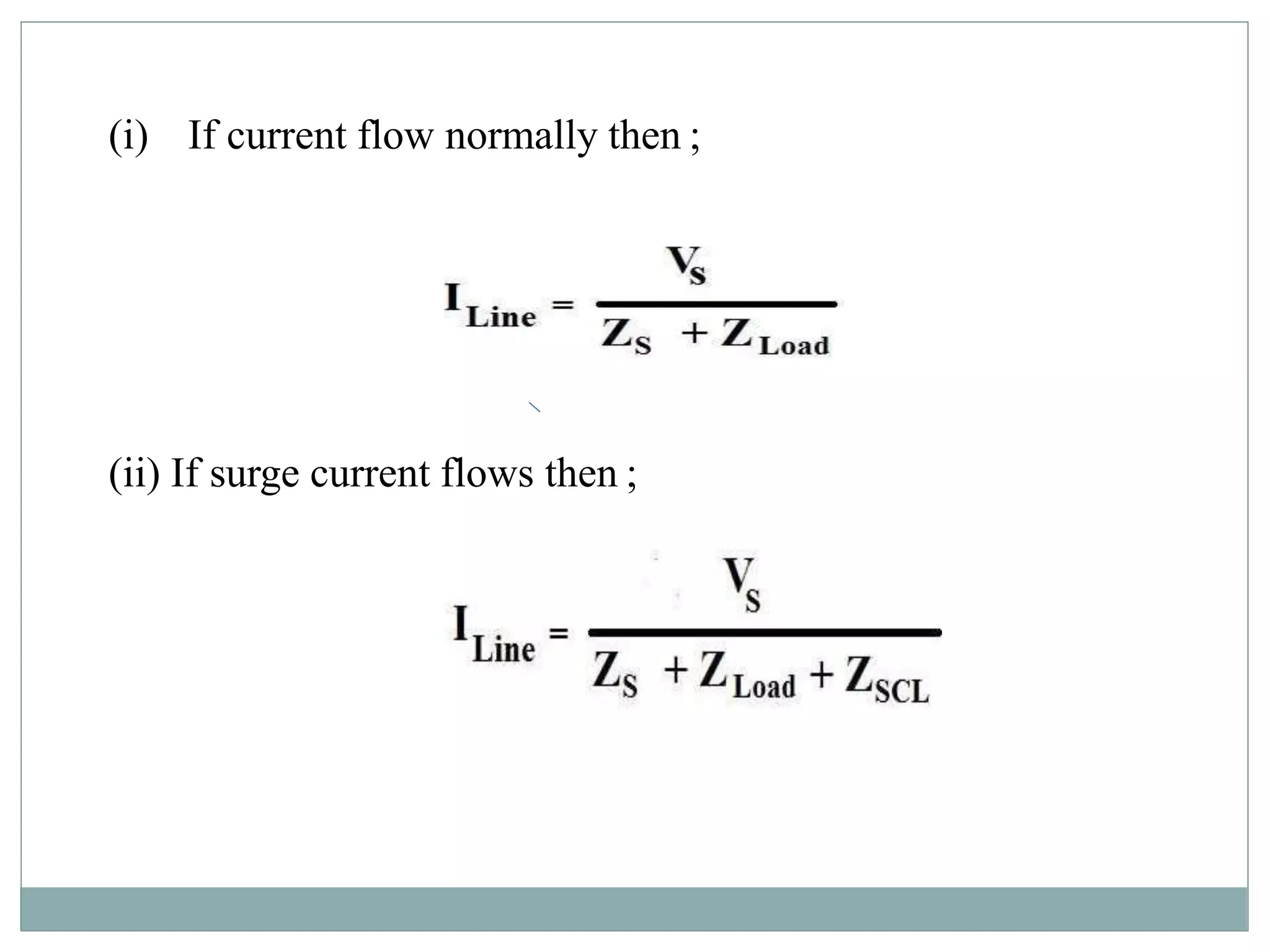 Surge current protection using super conductors | PPTX