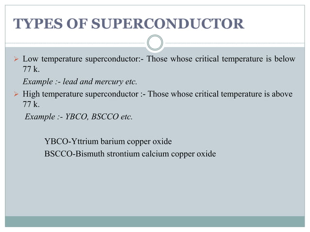 Surge current protection using super conductors | PPTX | Physics | Science