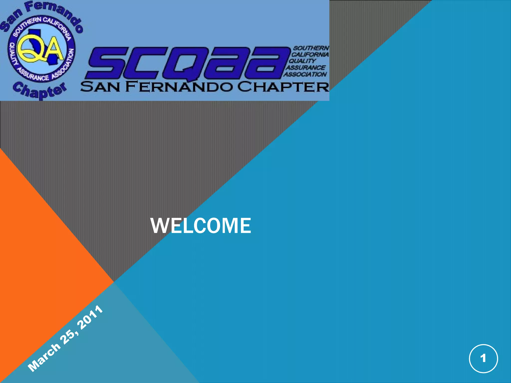 Scqaa sf scrum presentation - final | PPT