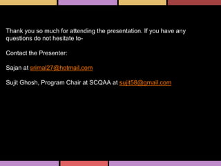 SCQAA-SF Selenium Presentation | PPT