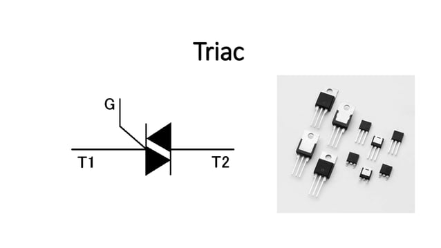 SCR, Diac, Triac, UJT, Transistor | PPTX | Consumer Electronics ...