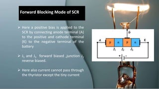 SILICON CONTROLLED RECTIFIER,THYRISTOR,SCR | PPT