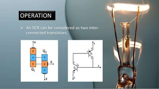 SILICON CONTROLLED RECTIFIER,THYRISTOR,SCR | PPTX