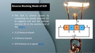 SILICON CONTROLLED RECTIFIER,THYRISTOR,SCR | PPT