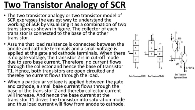 Silicon controlled rectifier | PPT